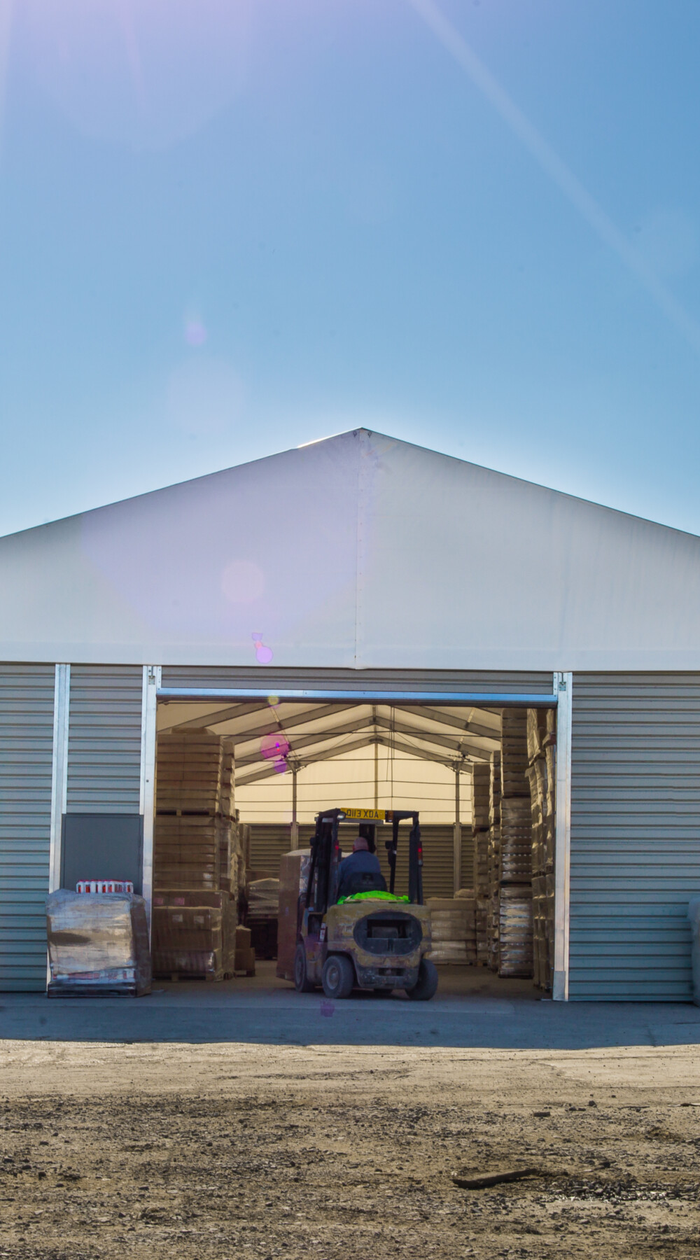 Temporary Warehouse Buildings | Storage Structures | Aganto