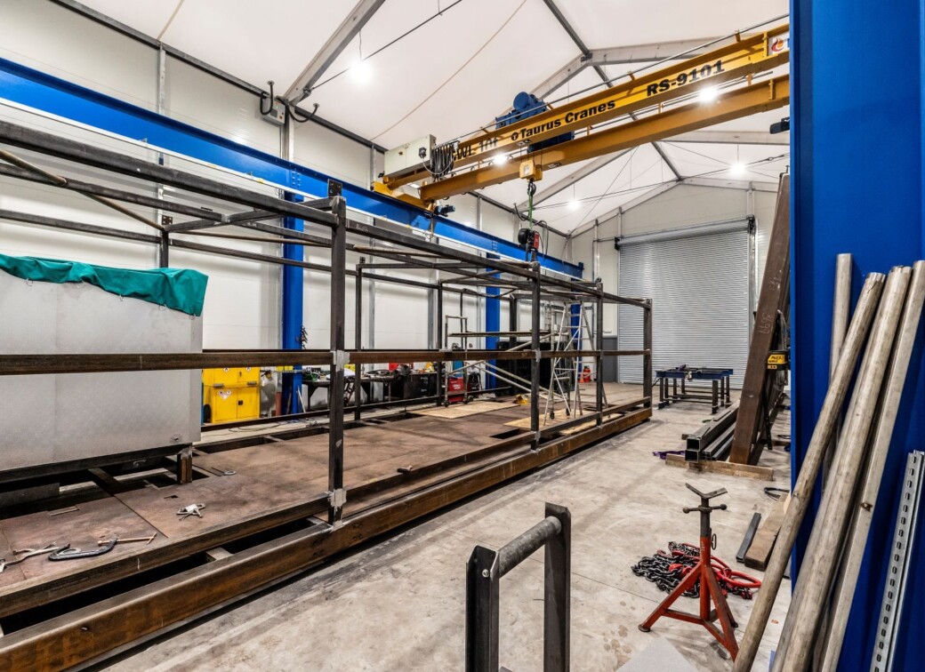 McQuillan Boiler Services | Temporary Industrial Building | Aganto