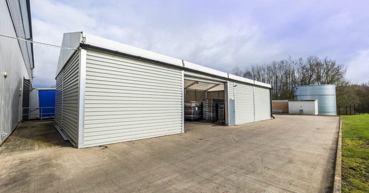 What can a temporary building be used for? | Aganto