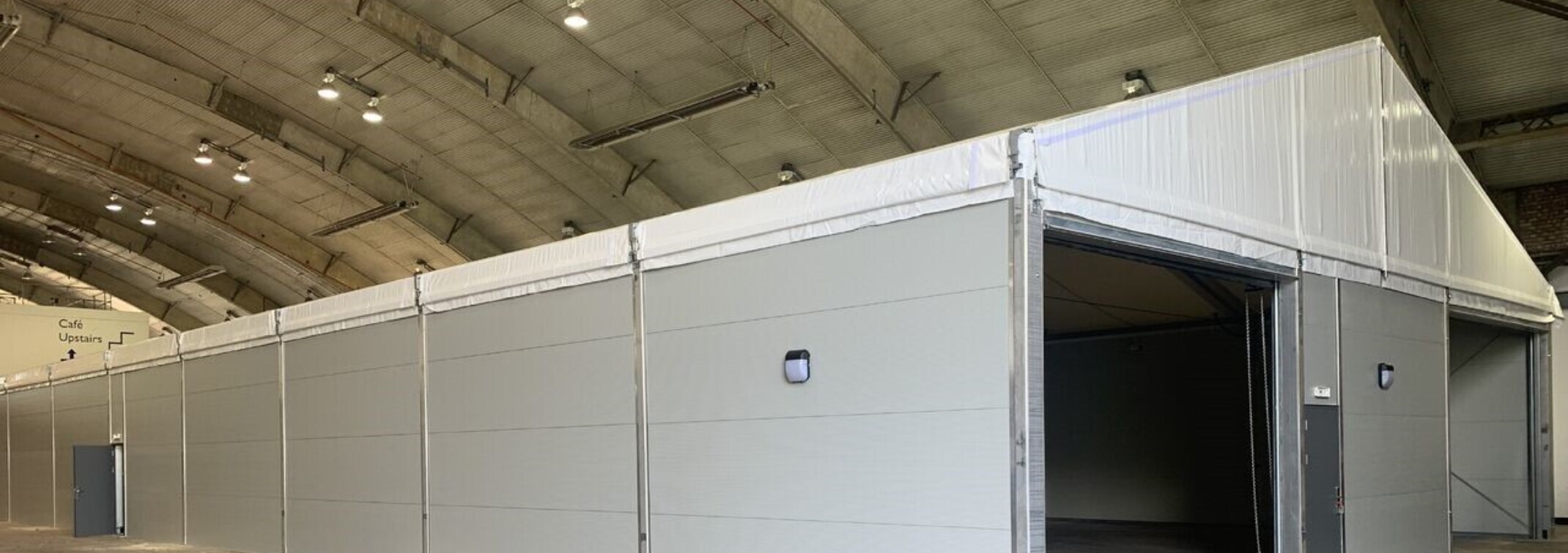 Can I install a temporary building inside my existing… | Aganto