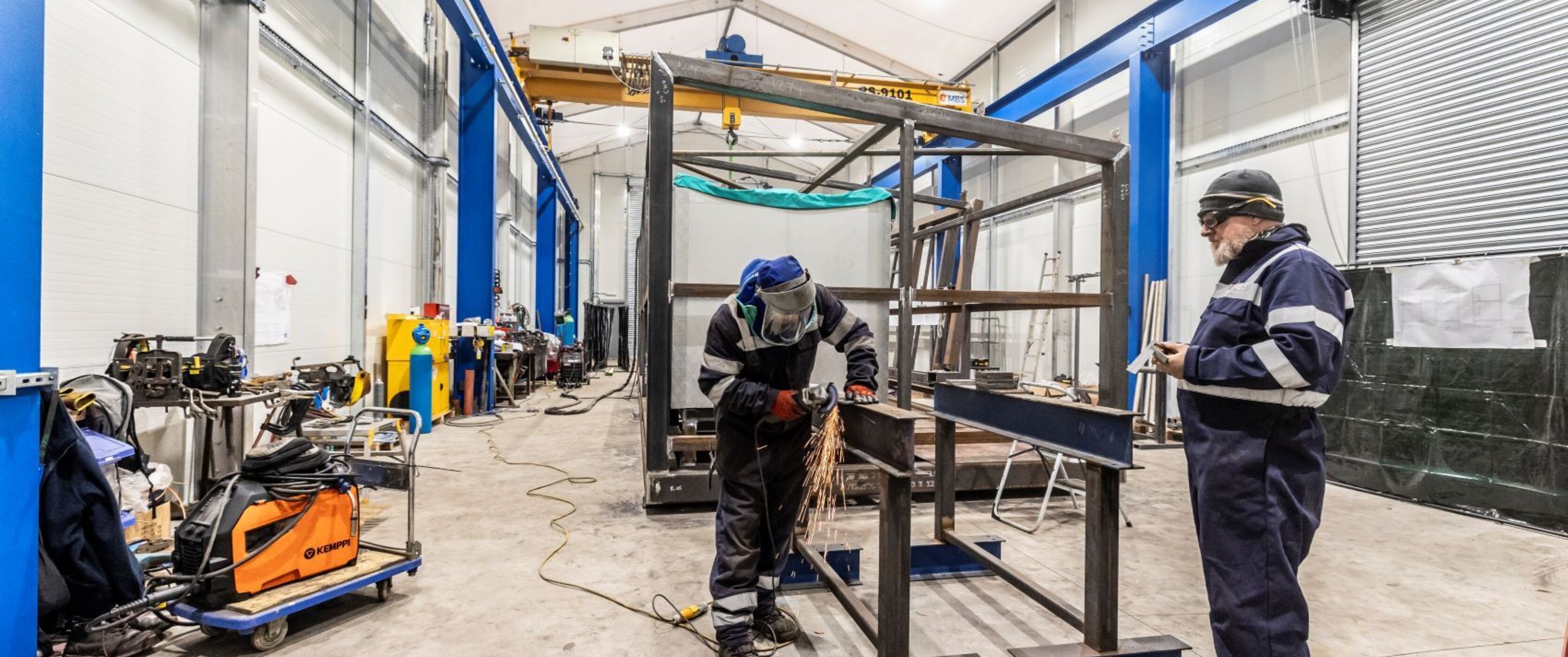 McQuillan Boiler Services | Temporary Industrial Building | Aganto